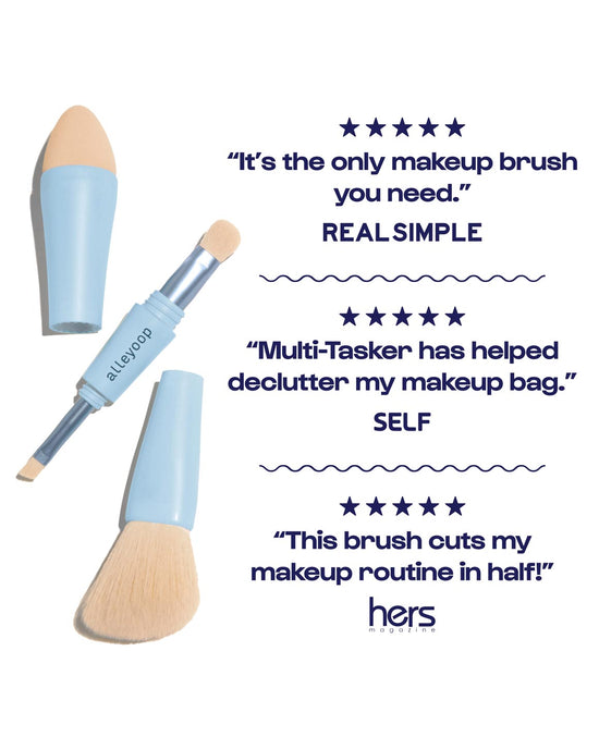 Alleyoop - Multi-Tasker 4-in-1 Brush I The Kings of Styling