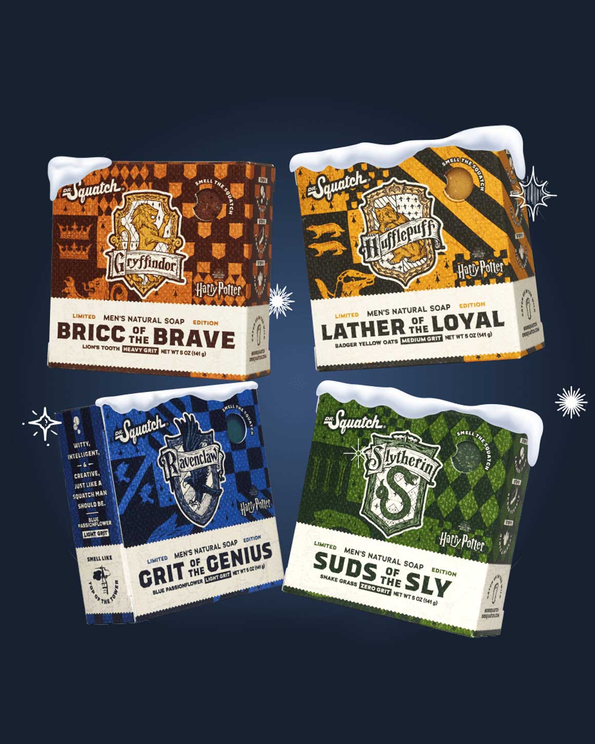Dr. Squatch - Limited Edition Harry Potter Bar Soap Collection I The ...