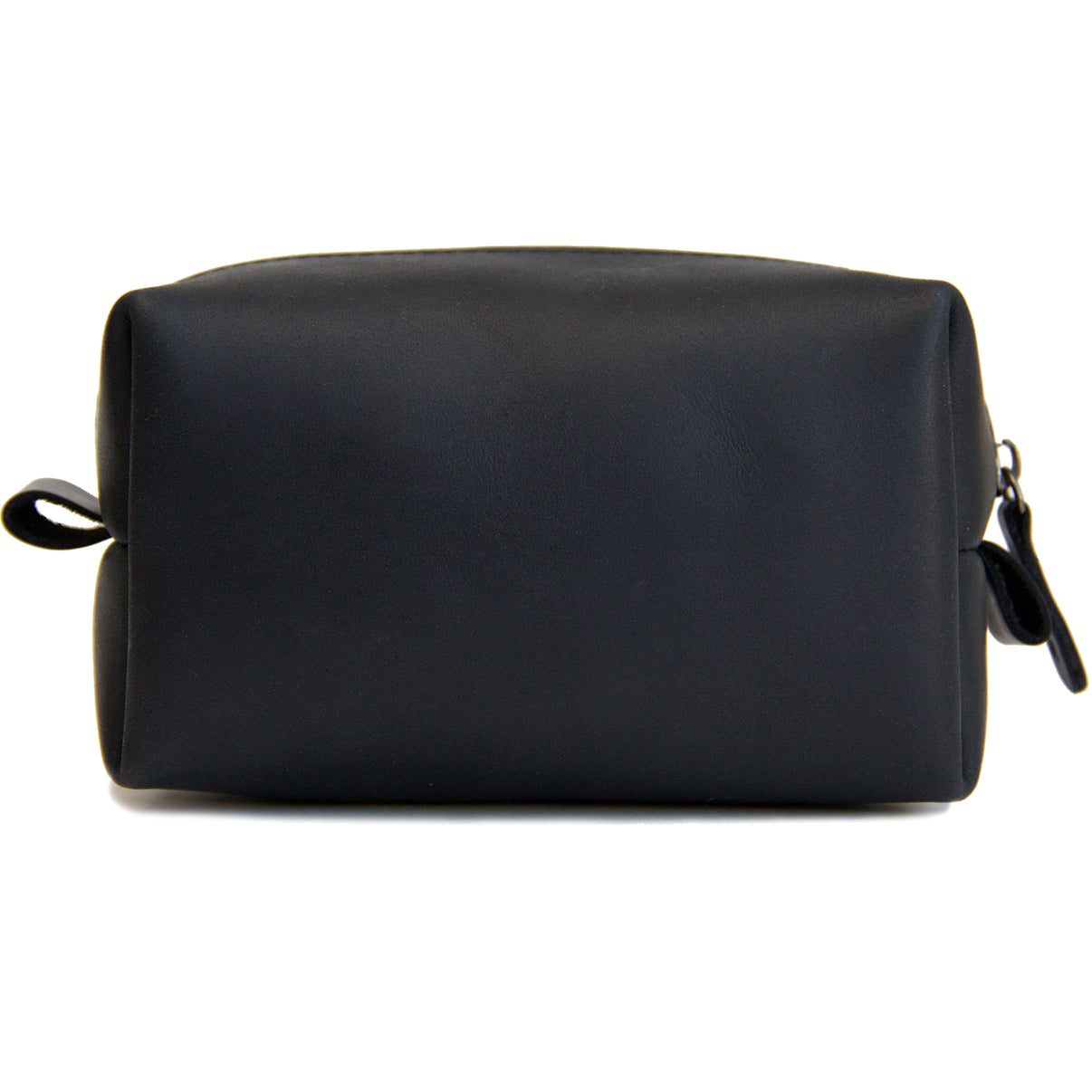 The Kings of Styling - Small Black Leather Dopp Kit
